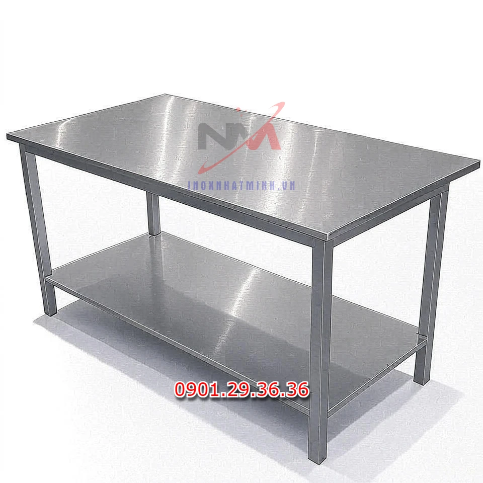 Bàn Inox 2 Tầng: Bí Quyết Chọn Bàn Bếp Chất Lượng Với Giá Xưởng